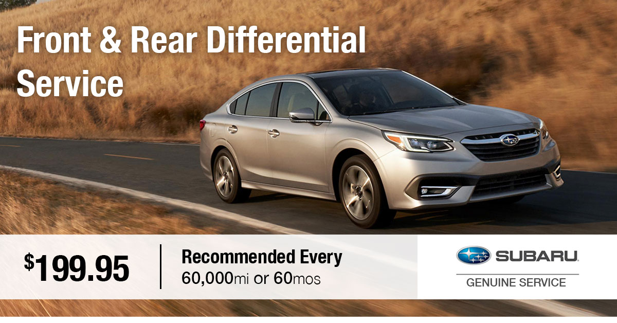 Subaru Differential Service Coupon Elgin, IL | Brilliance Subaru